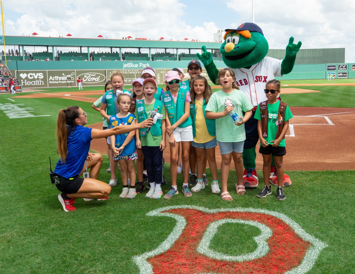 Girl Scouts Announce “Play Ball!” at Red Sox Spring Training « Girl ...