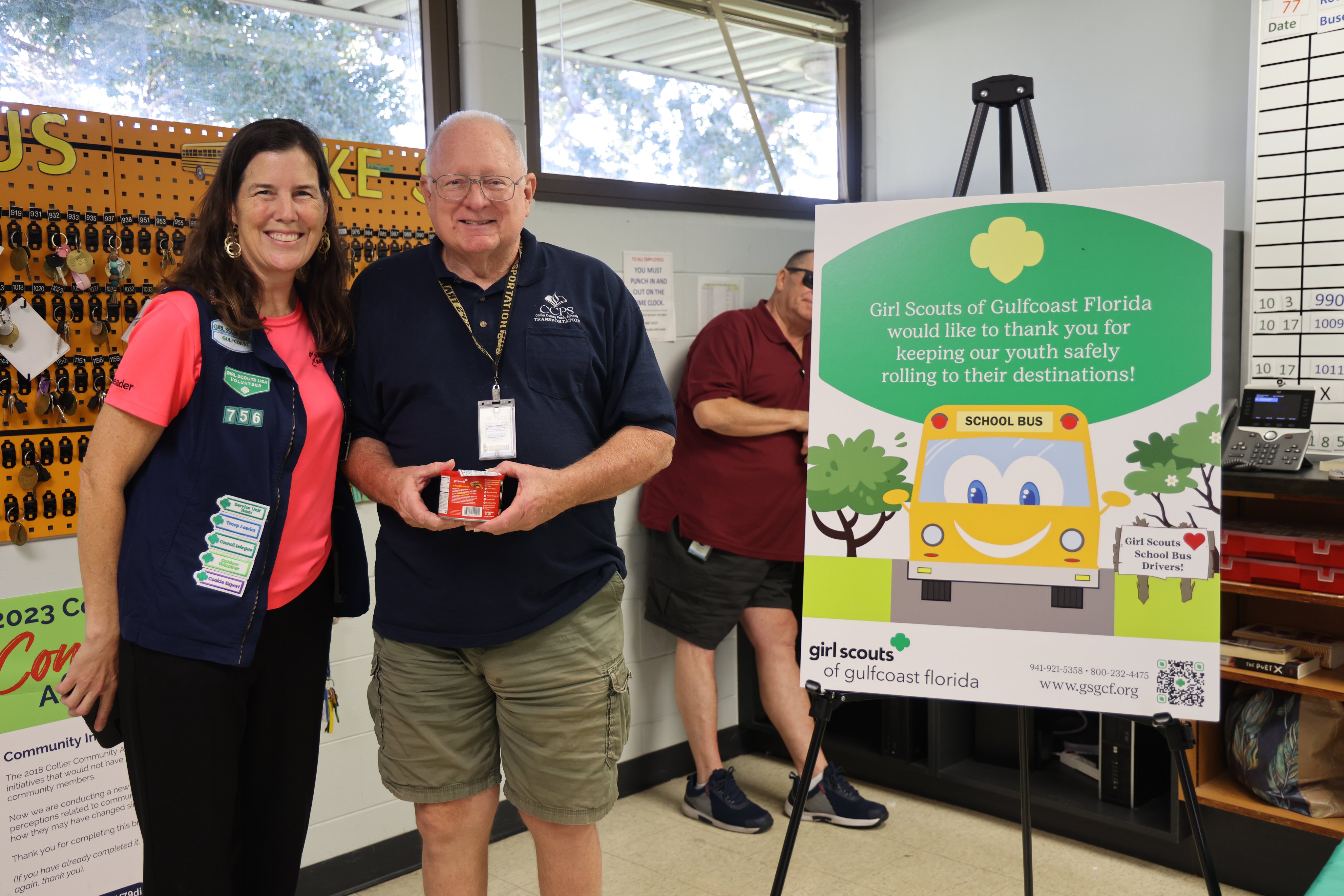 Girl Scouts Show Appreciation to School Bus Drivers During National ...